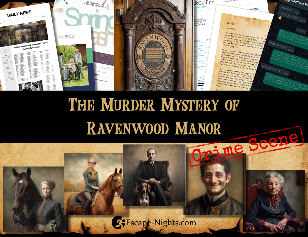 Ravenwood Manor - Digital Version - Escape-Nights